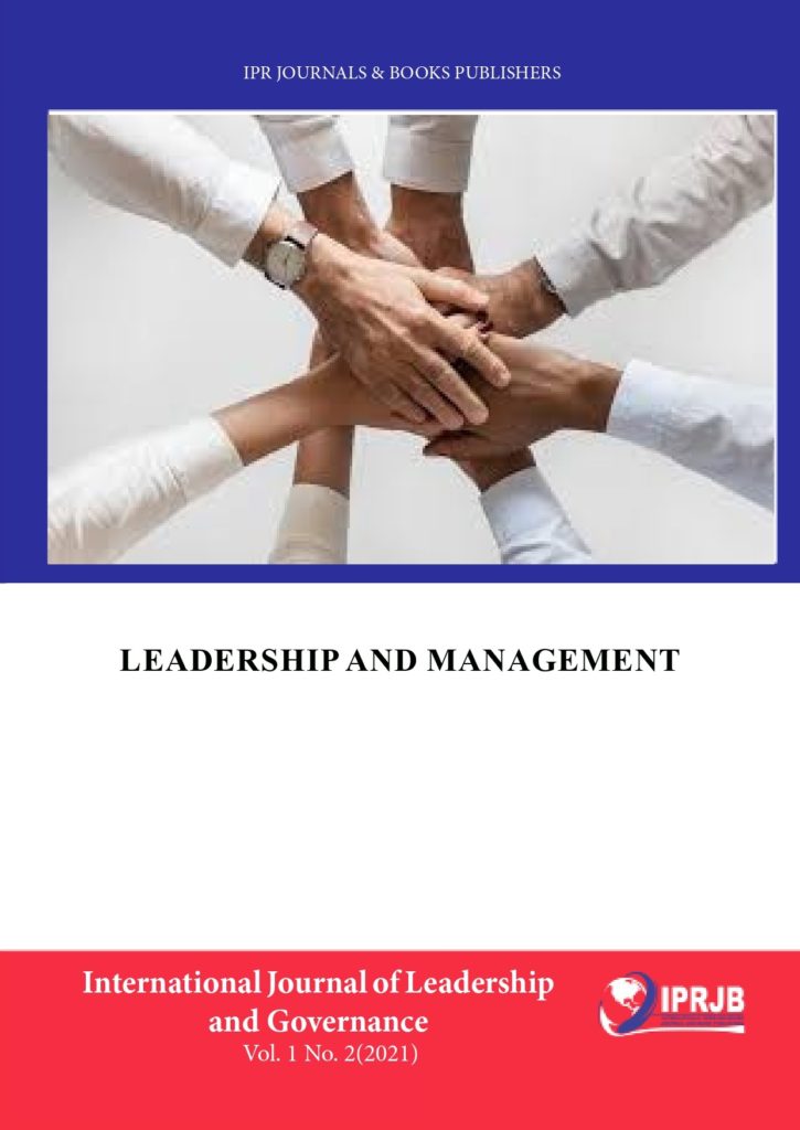 Leadership and Management - International Peer Reviewed Journals and Books (IPRJB)