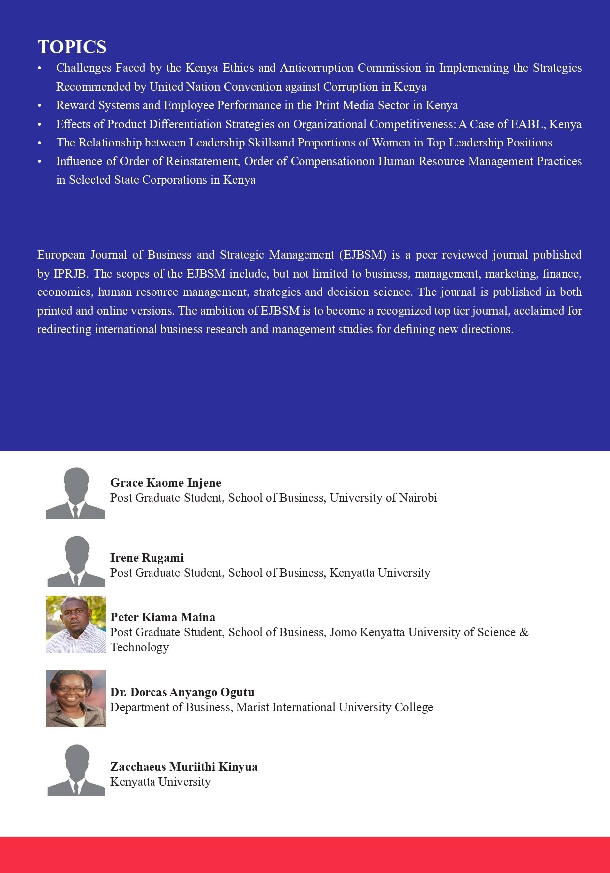 Topical Issues in Human Resource Management - International Peer ...