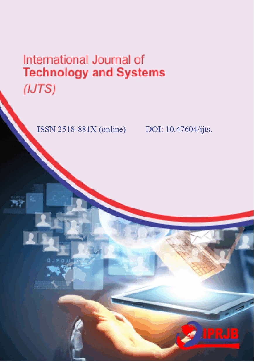 International Journal of Technology and System (IJTS) Vol 5 No1(2020 ...