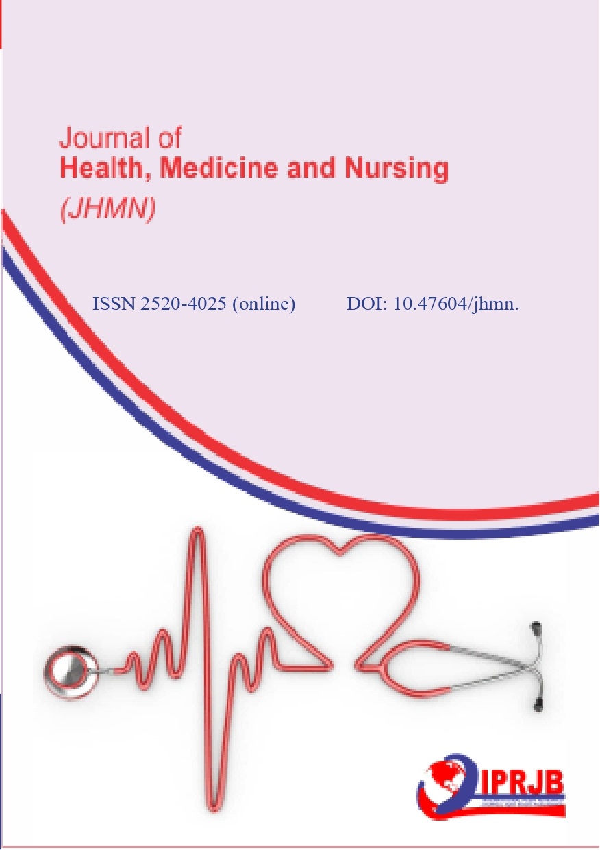 Journal of Health, Medicine and Nursing (JHMN) Vol 9 No 1(2023 ...